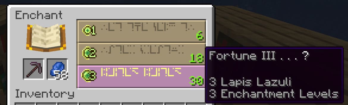 Minecraft Fortune Enchantment Guide - EnderChest