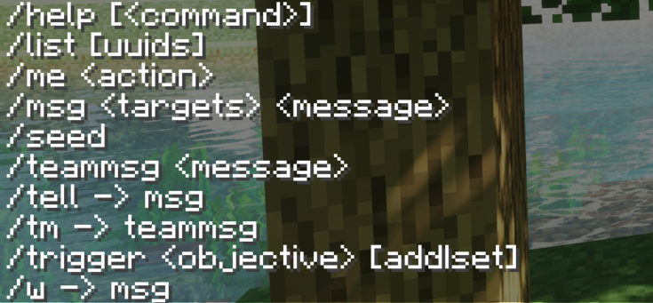 List of Minecraft Commands and Cheat Codes - EnderChest