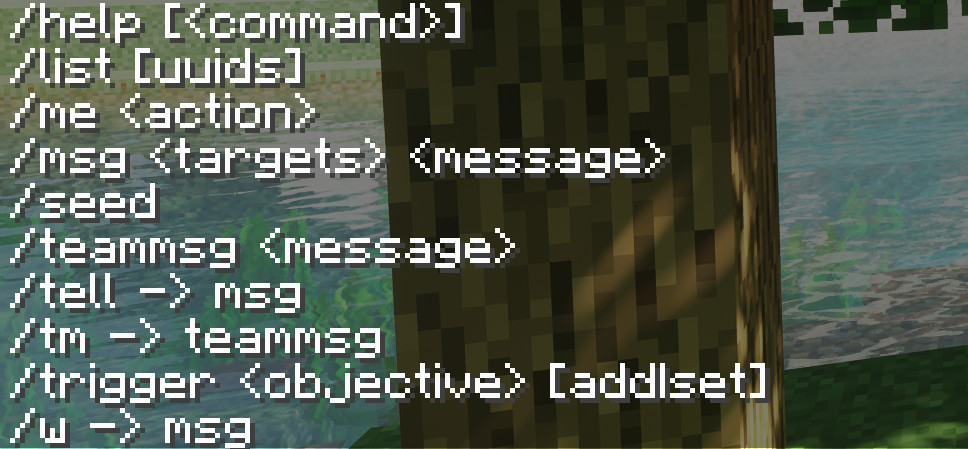 List of Minecraft Commands and Cheat Codes - EnderChest